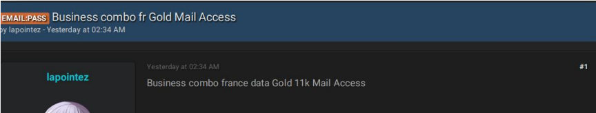 Automated dark web markets sell corporate email accounts for $2